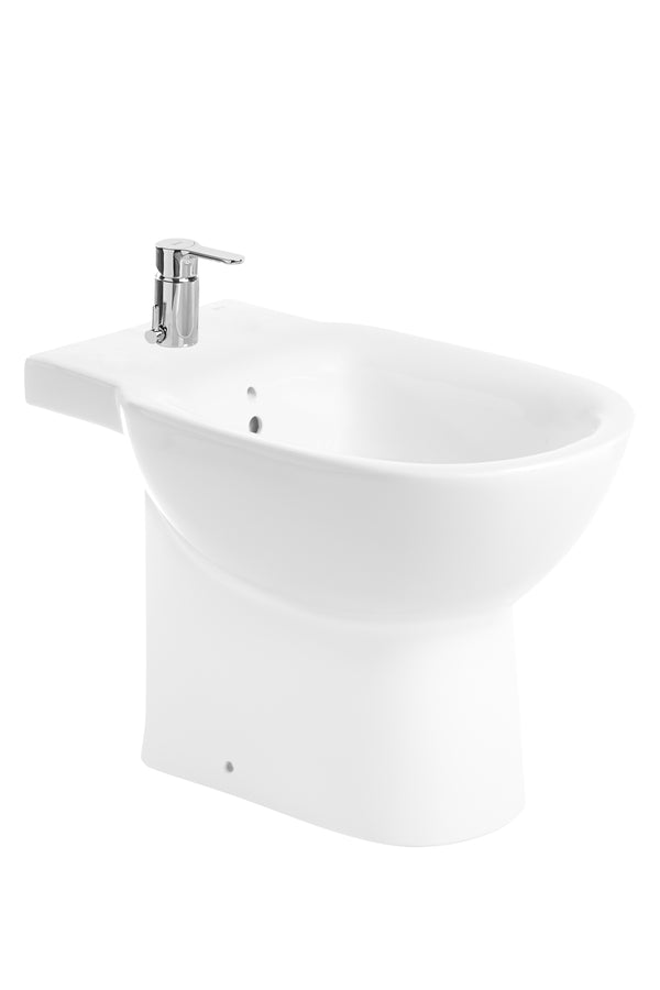 Bidet Roca Debba Monocomando - Porcelana Blanco 1 Agujero - CRAFTERS